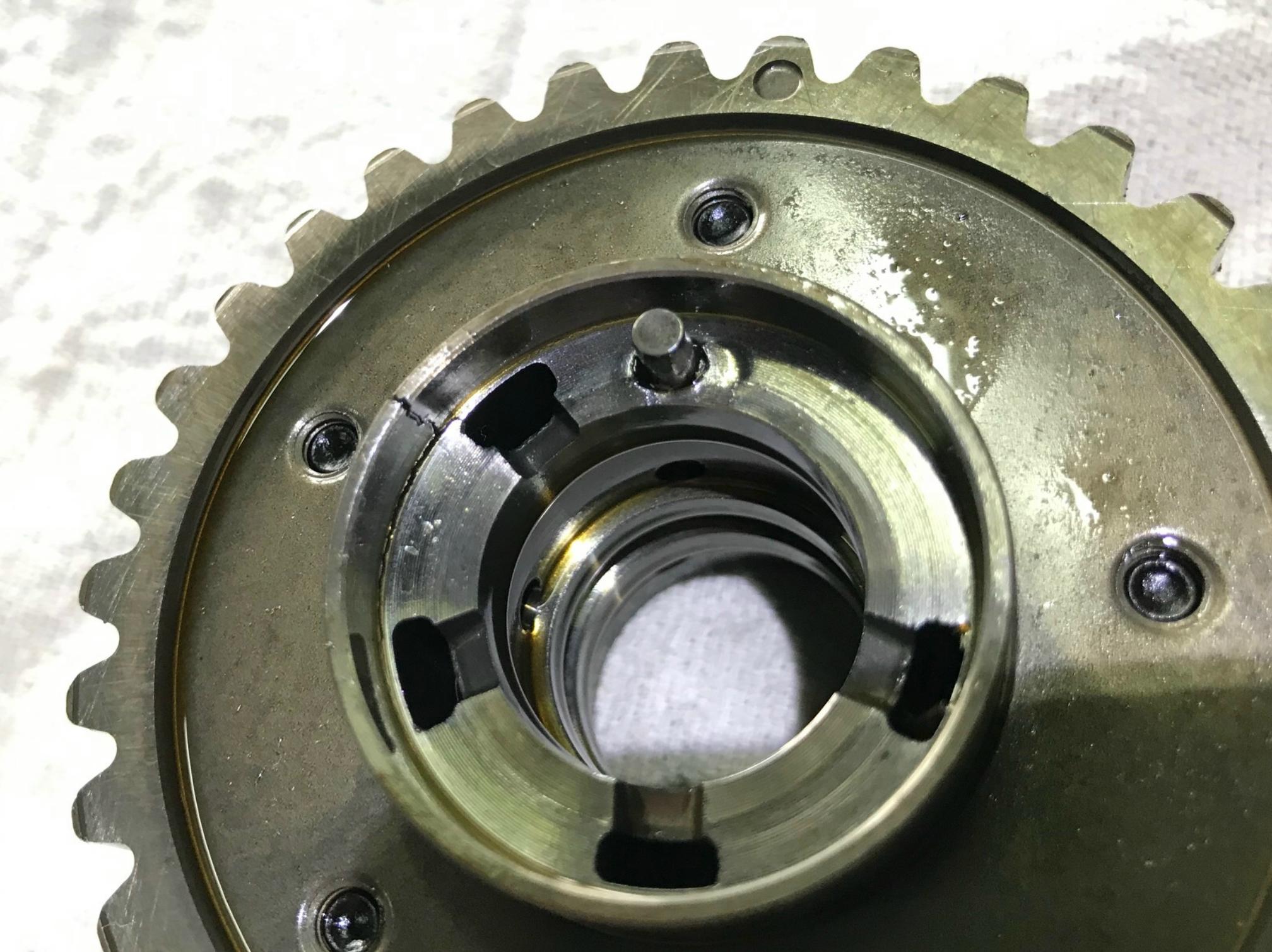 2014 ジープ、ラングラー、エンジン警告灯,エンジンチェックランプ 点灯、P0017,P0633,VVT,カムシャフト交換 | 作業例・お客 ...